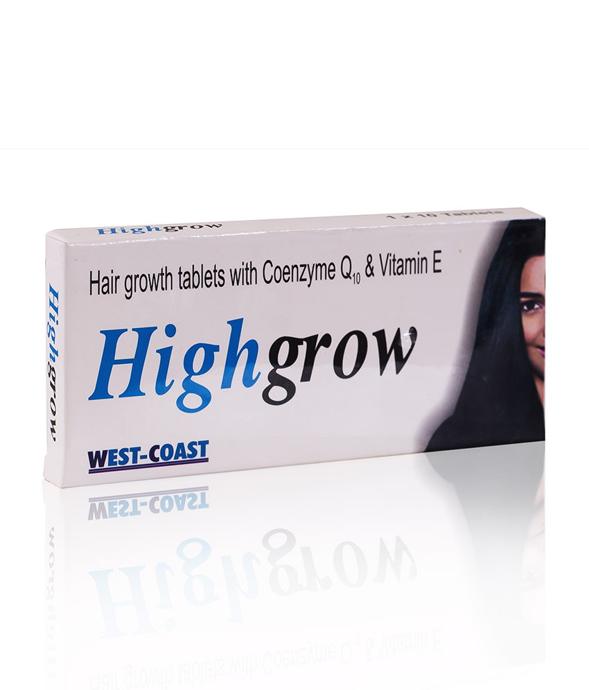 Highgrow (Hair growth tablets with Coenzyme Q10 & Vitamin E) | CPHI Online