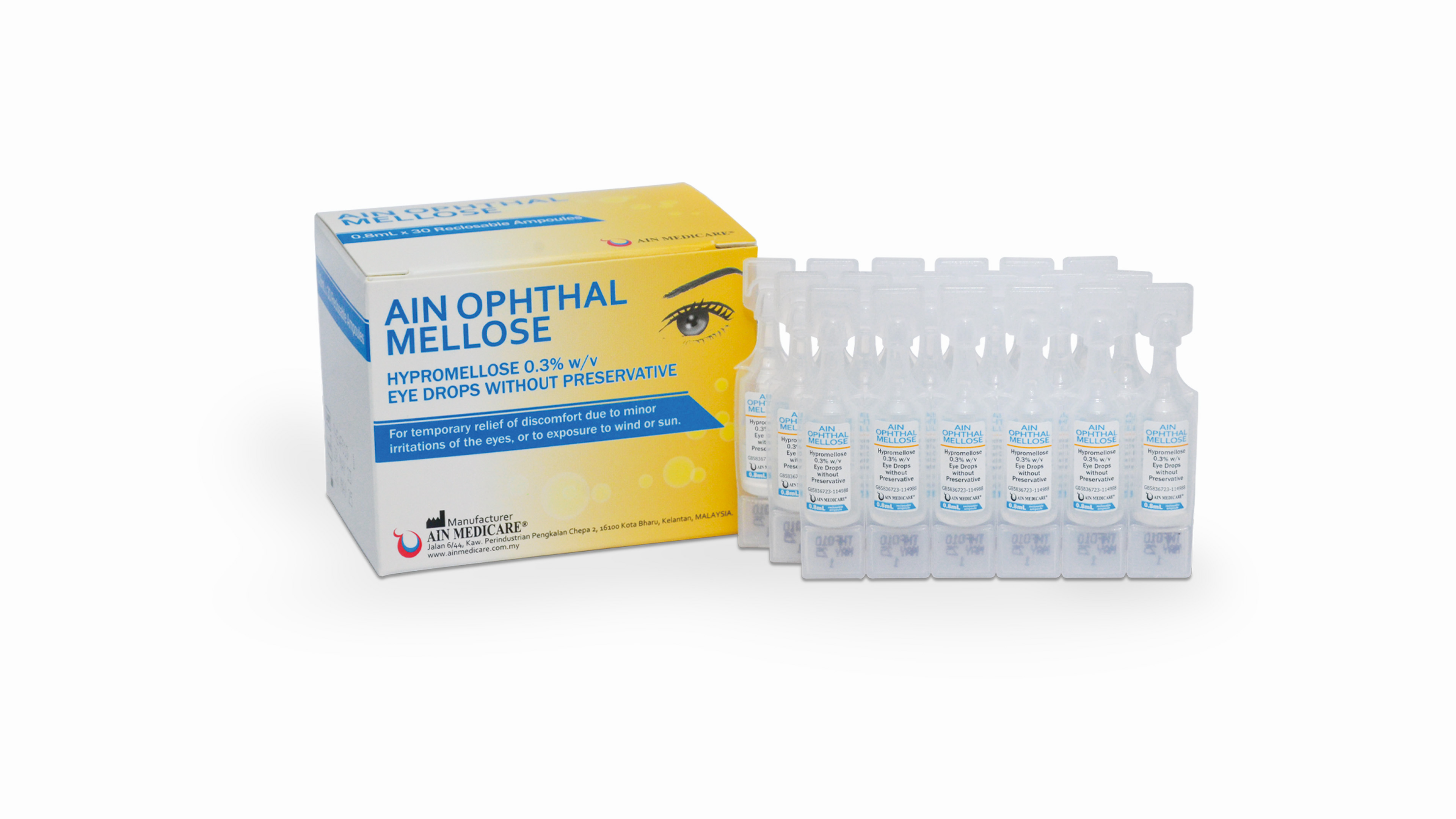 Ain Ophthal Mellose | Ain Medicare Sdn Bhd | CPHI Online