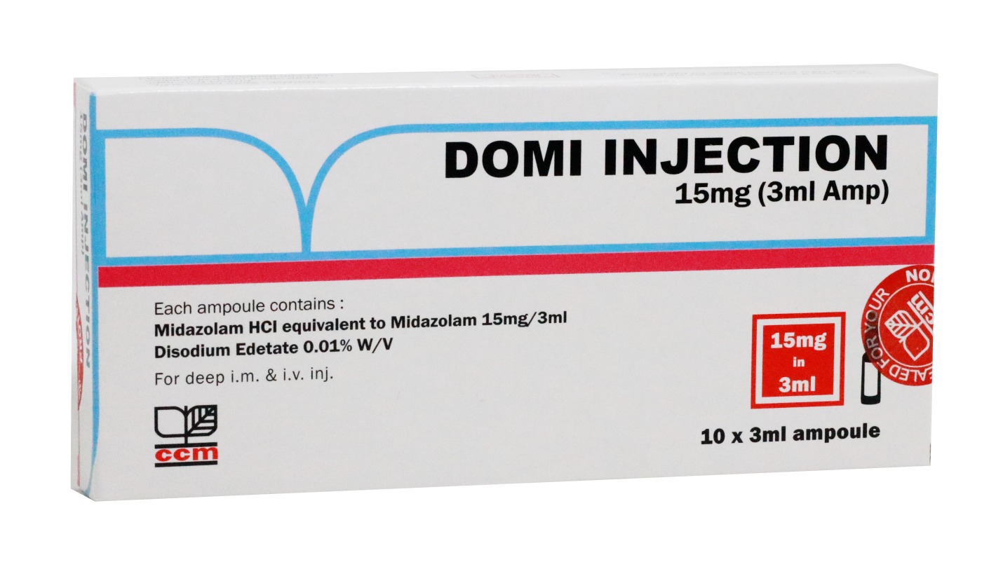 Domi Injection 15mg/3ml | Duopharma (M) Sendirian Berhad | CPHI Online