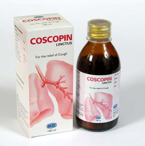 Coscopin linctus - 100ml | BIOLOGICAL E. LTD | CPHI Online