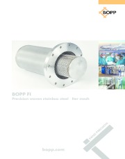 BOPP FI Precision woven stainless steel filter mesh | CPHI Online