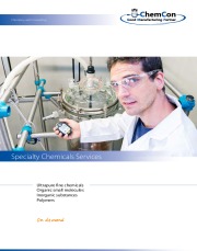 ChemCon Specialty Chemicals Services | ChemCon GmbH | CPHI Online
