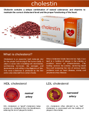 Cholestin leaflet | Avanso s.r.o | CPHI Online