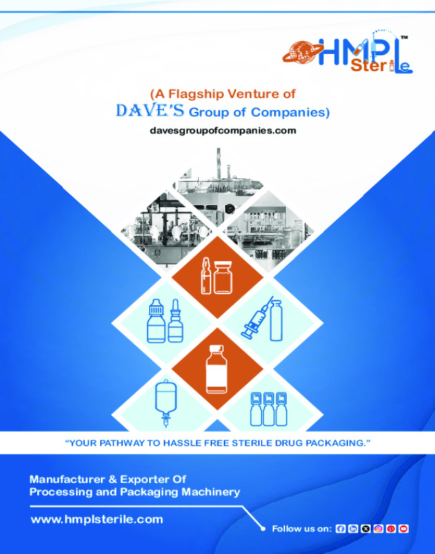 HMPL Sterile Brochure | HARIKRUSHNA MACHINES PVT. LTD. | CPHI Online