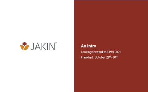 Jakin - Company Profile CPHI 2025 | Jakin SA | CPHI Online
