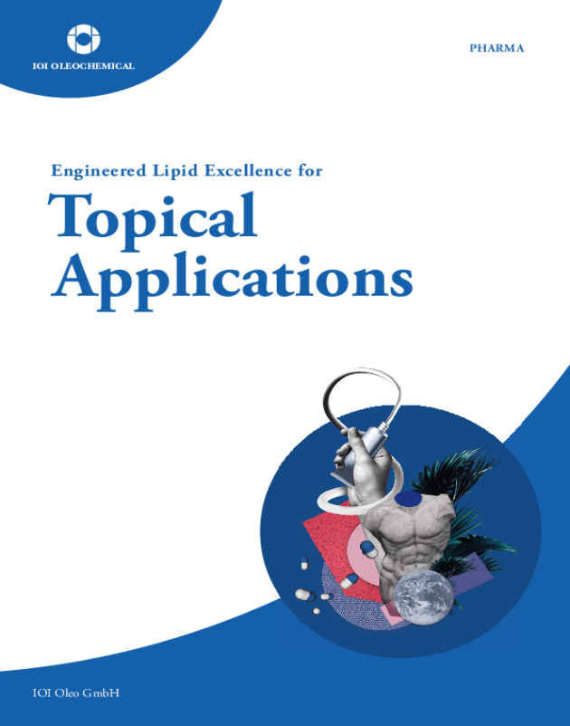 Lipids for Topical Applications | IOI Oleo GmbH | CPHI Online