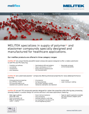 meliflex fact sheet | MELITEK A/S | CPHI Online