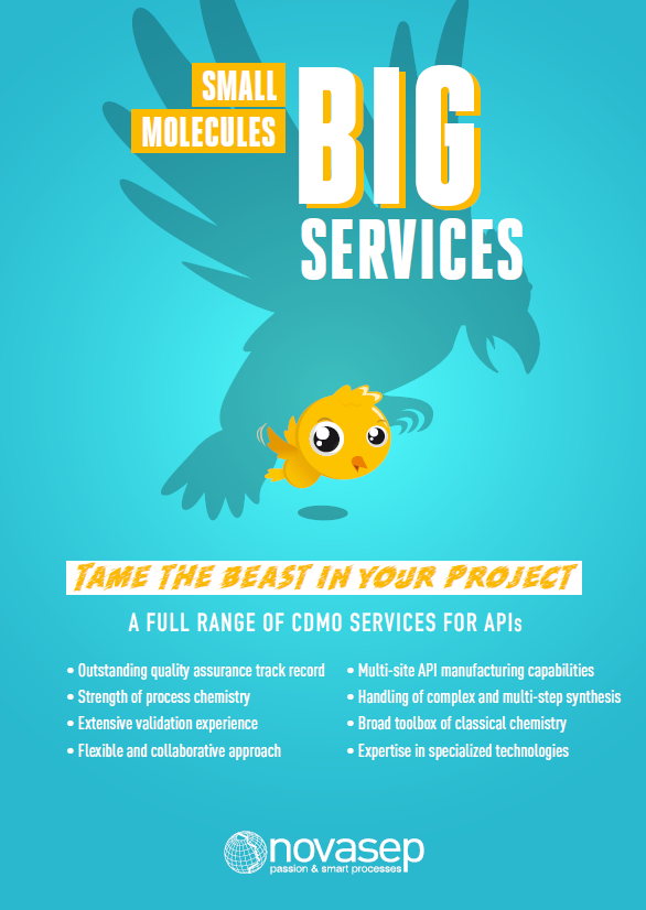 Novasep - A full range of CDMO services for APIs | CPHI Online