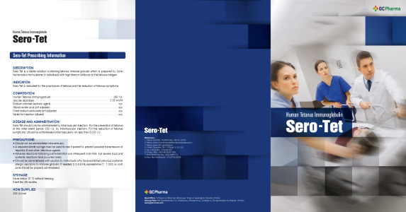 [Plasma Derivatives] Sero - Tet | GC Biopharma | CPHI Online