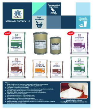 PRODUCT LIST | Neelkanth FineChem LLP | CPHI Online