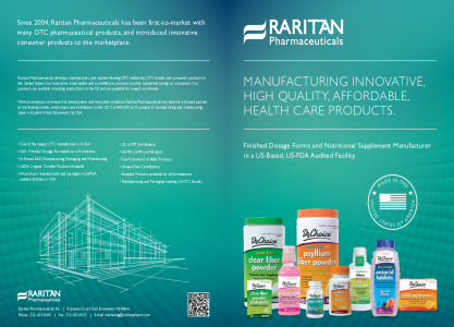 Nutritional Supplements | Raritan Pharmaceuticals, Inc. | CPHI Online