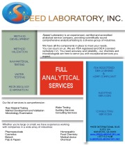 Speed Laboratory Brochure | Speed Laboratory Inc | CPHI Online