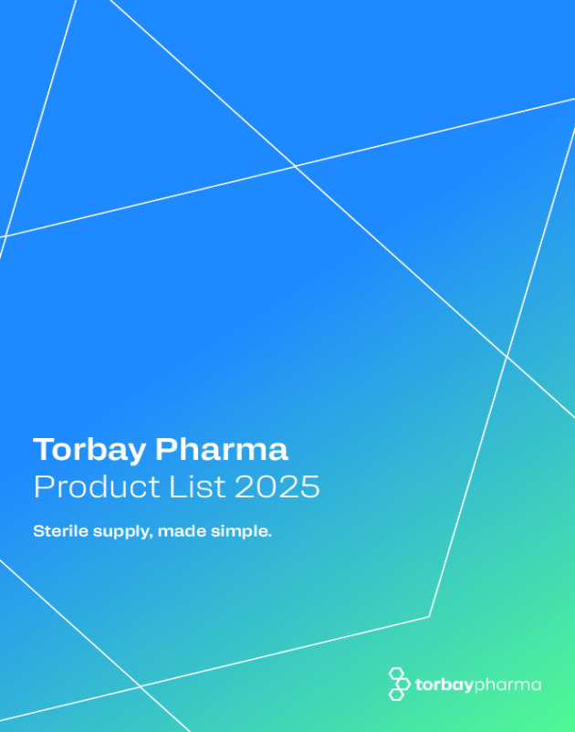 Torbay Pharma Product list | Torbay Pharmaceuticals | CPHI Online