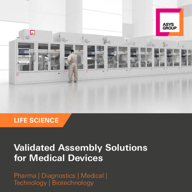 Validated Assembly Solutions | Asys GmbH | CPHI Online