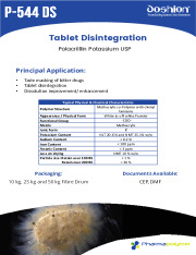 Tablet Disintegrant- Polacrillin Potassium USP (Doshion P... | CPHI Online