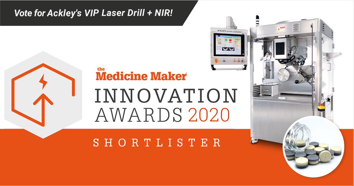 Ackley honored as finalist in 2020 Innovation Awards | CPHI Online