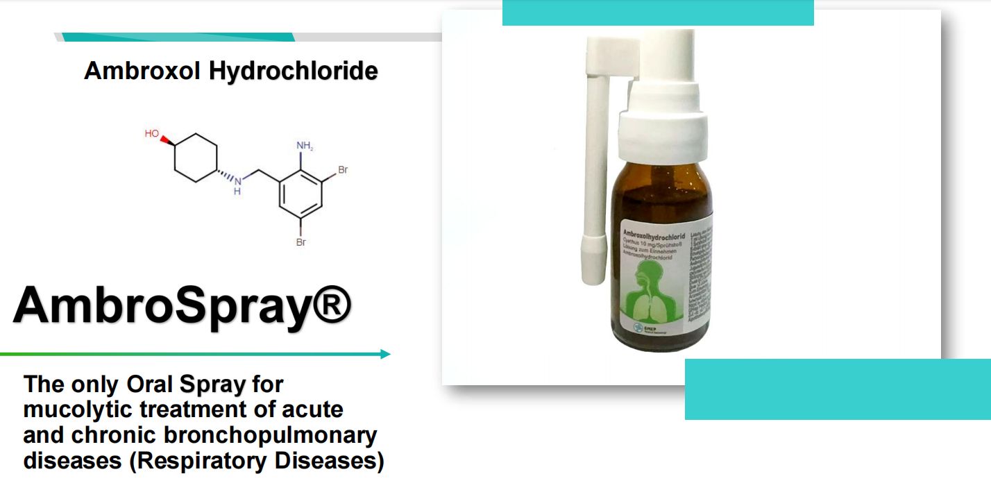 AmbroSpray has received regulatory approval from China's... | CPHI Online