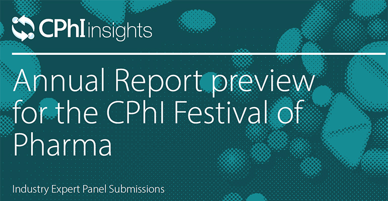 Annual Report preview for the CPHI Festival of Pharma | CPHI Online