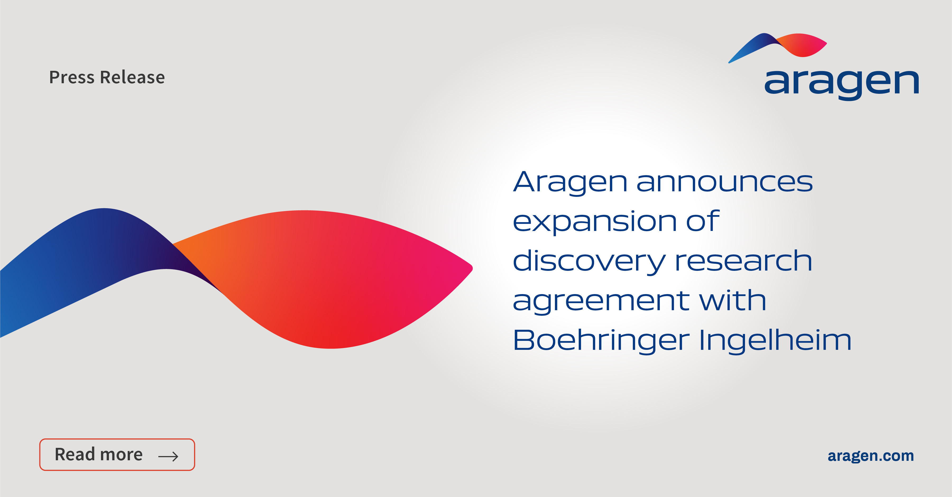 Aragen Announces Expansion of Discovery Research Agreement... | CPHI Online