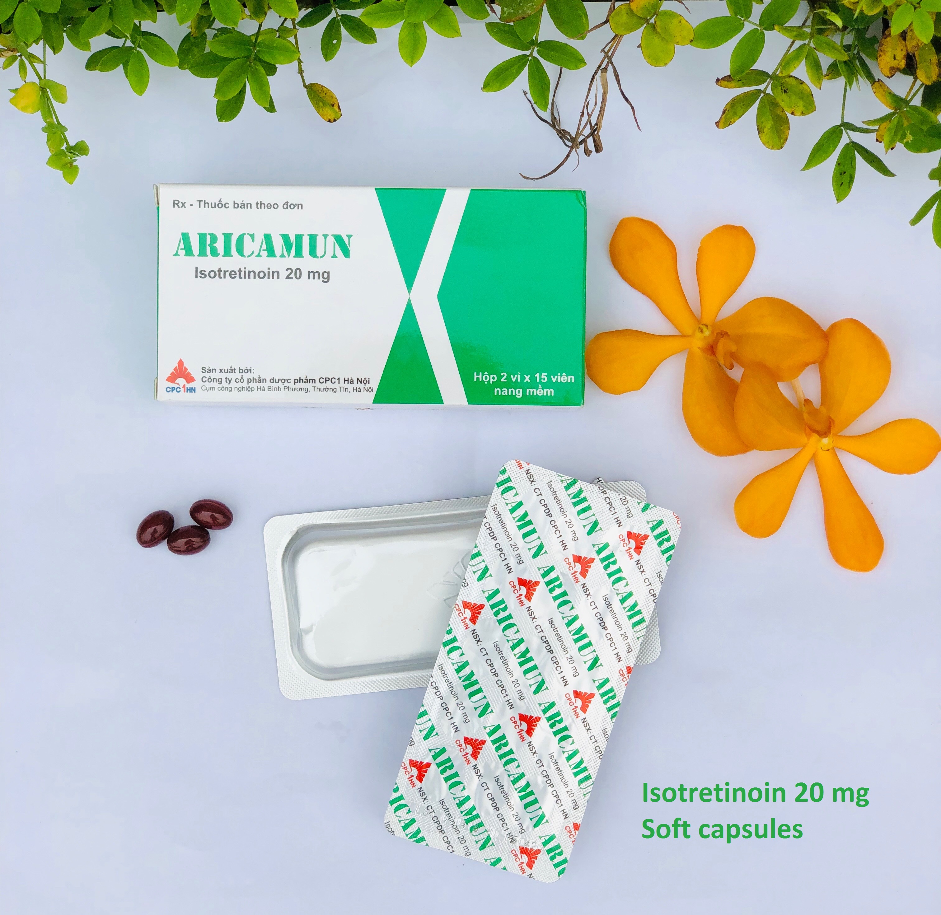 Aricamun (Verni - teen 20) Severe forms of acne, soft... | CPHI Online