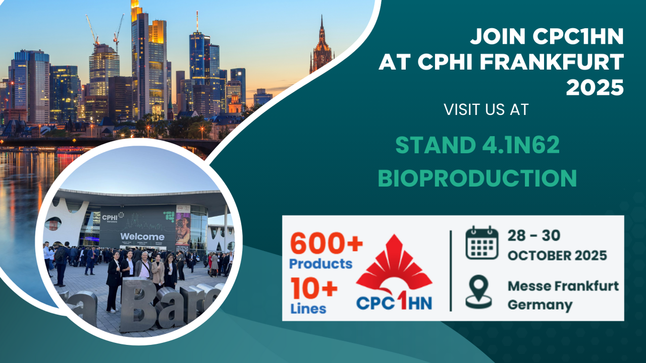 CPC1 HANOI is coming to CPhI Frankfurt 2025! | CPHI Online