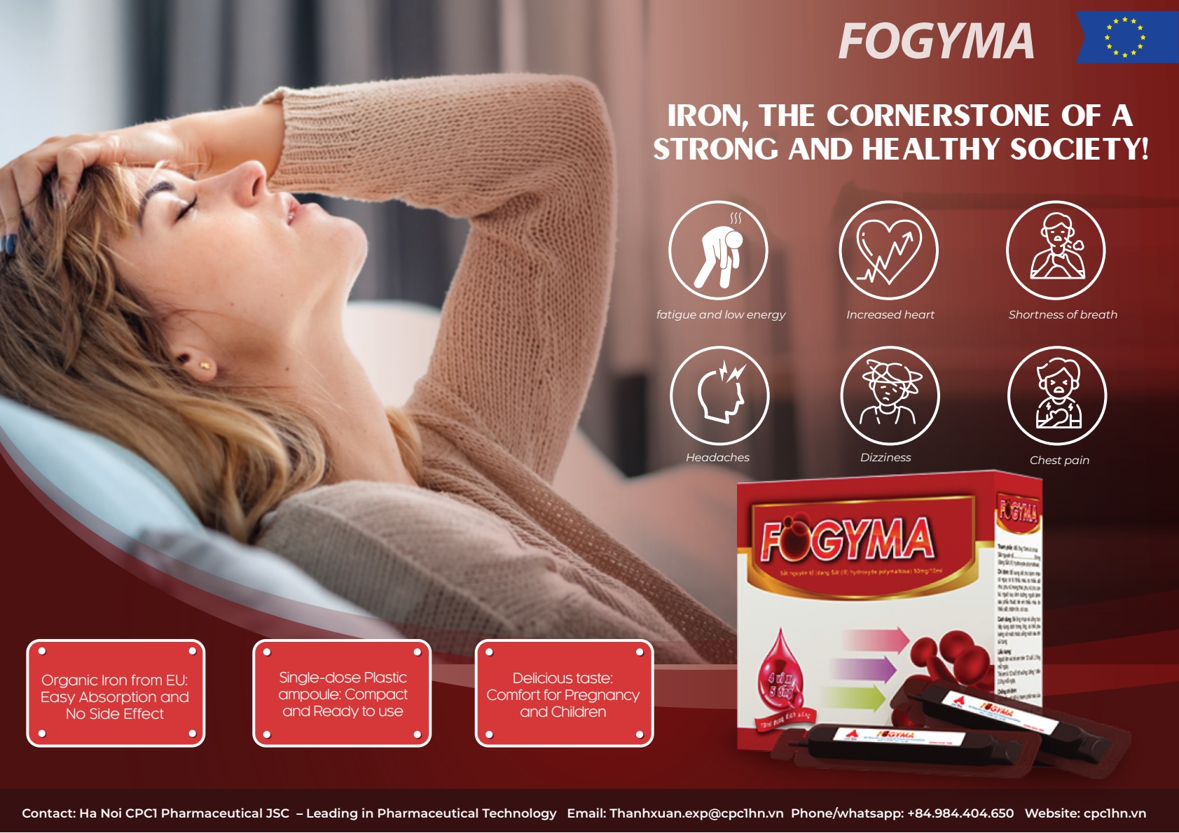 FOGYMA - The Best Iron Supplement for Anemia and Iron... | CPHI Online