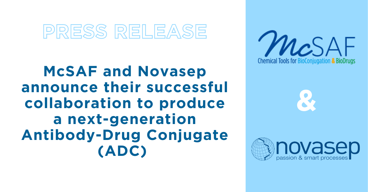 McSAF and Novasep announce their successful collaboration... | CPHI Online