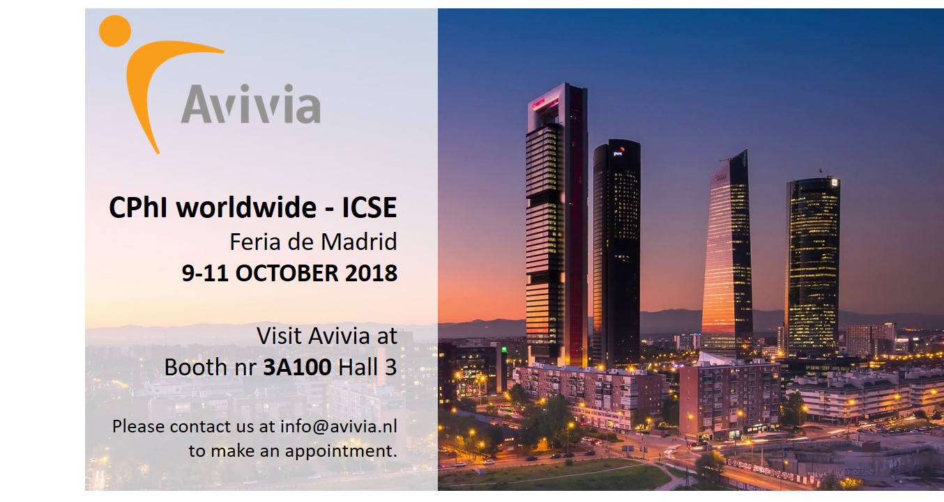 Meet Avivia / Excipia at booth 3A100 CPHI Madrid 2018 | CPHI Online