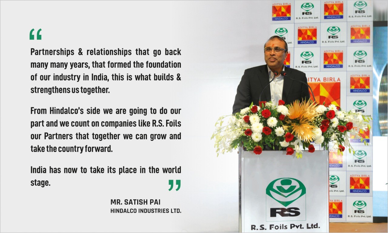 R S FOILS New Rolling Mill Inauguration by Managing Director... | CPHI ...