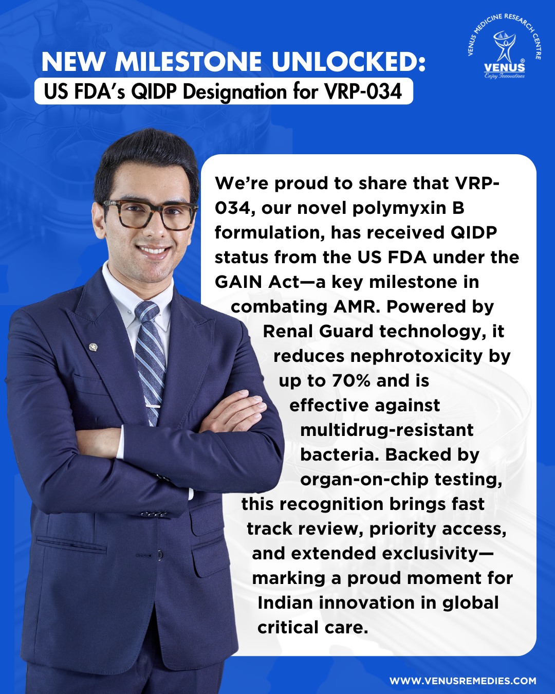 US FDA Grants Qualified Infectious Disease Product Designation... | CPHI Online