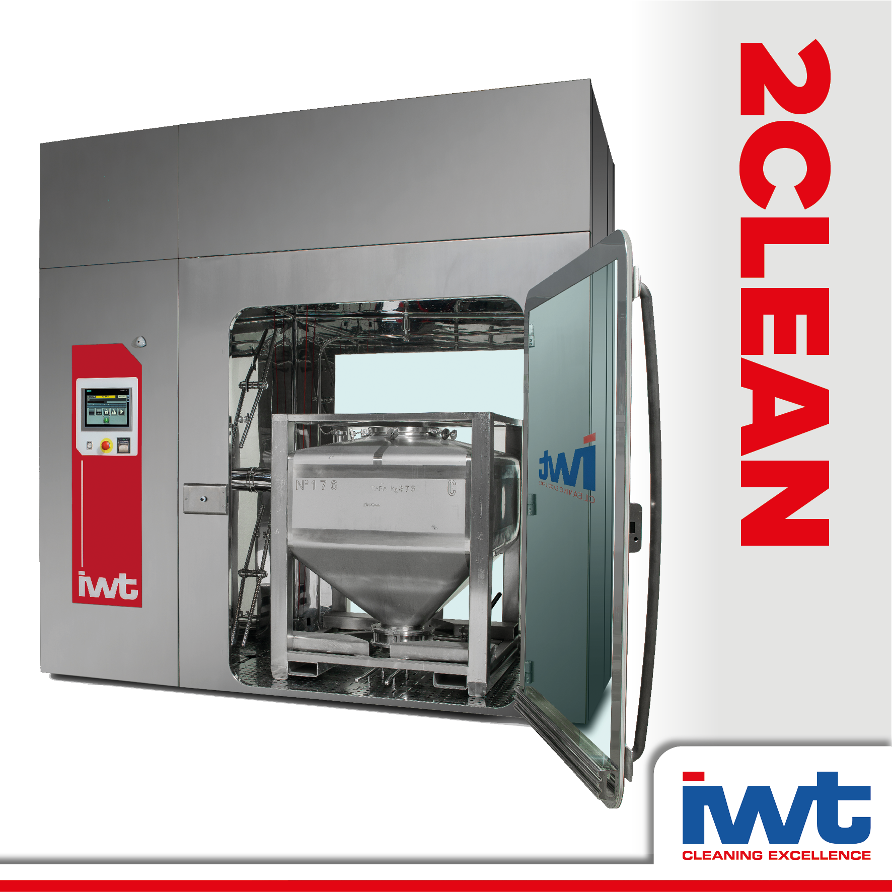 2CLEAN | IBCs and Contact Part Washer | I.W.T s.r.l | CPHI Online