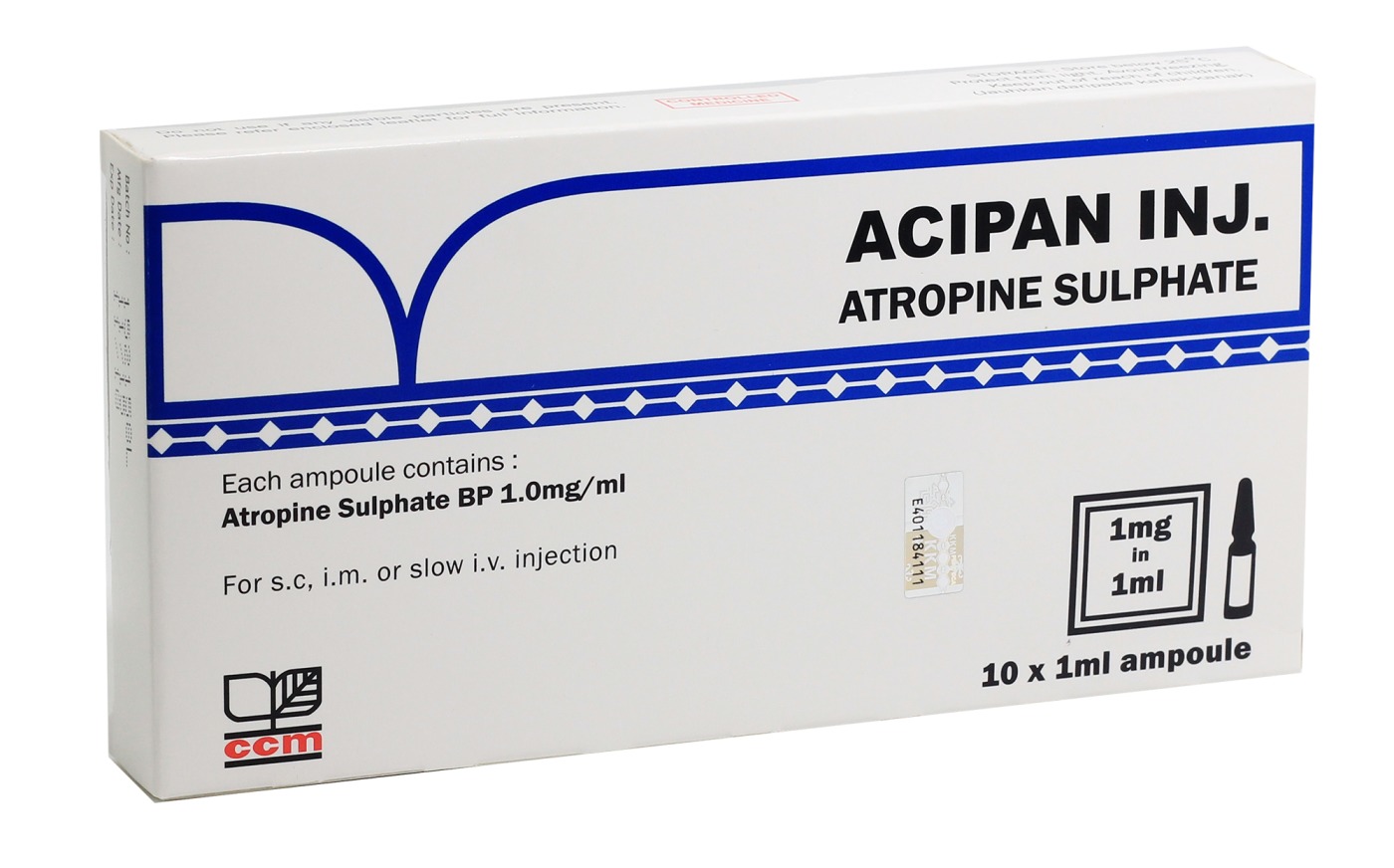 Acipan Injection 1mg/ml | Duopharma (M) Sendirian Berhad | CPHI Online