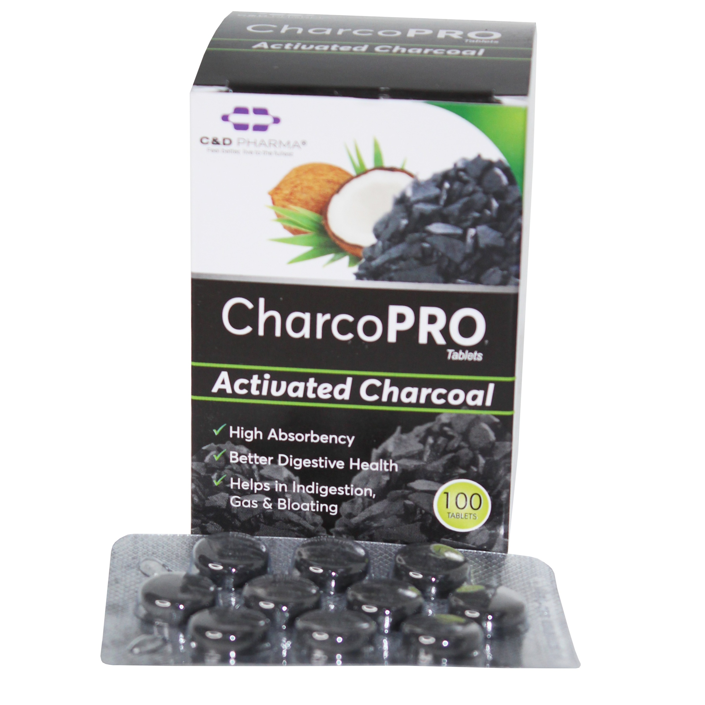 Activated Charcoal Tablets | Bhargava Phytolab Pvt Ltd | CPHI Online