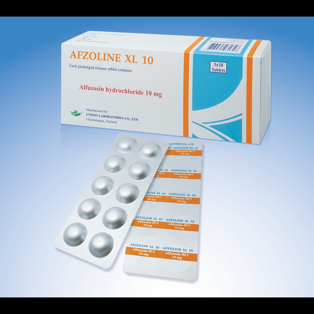 AFZOLINE XL 10 (Alfuzosin HCl) | Unison Laboratories Co., Ltd. | CPHI ...