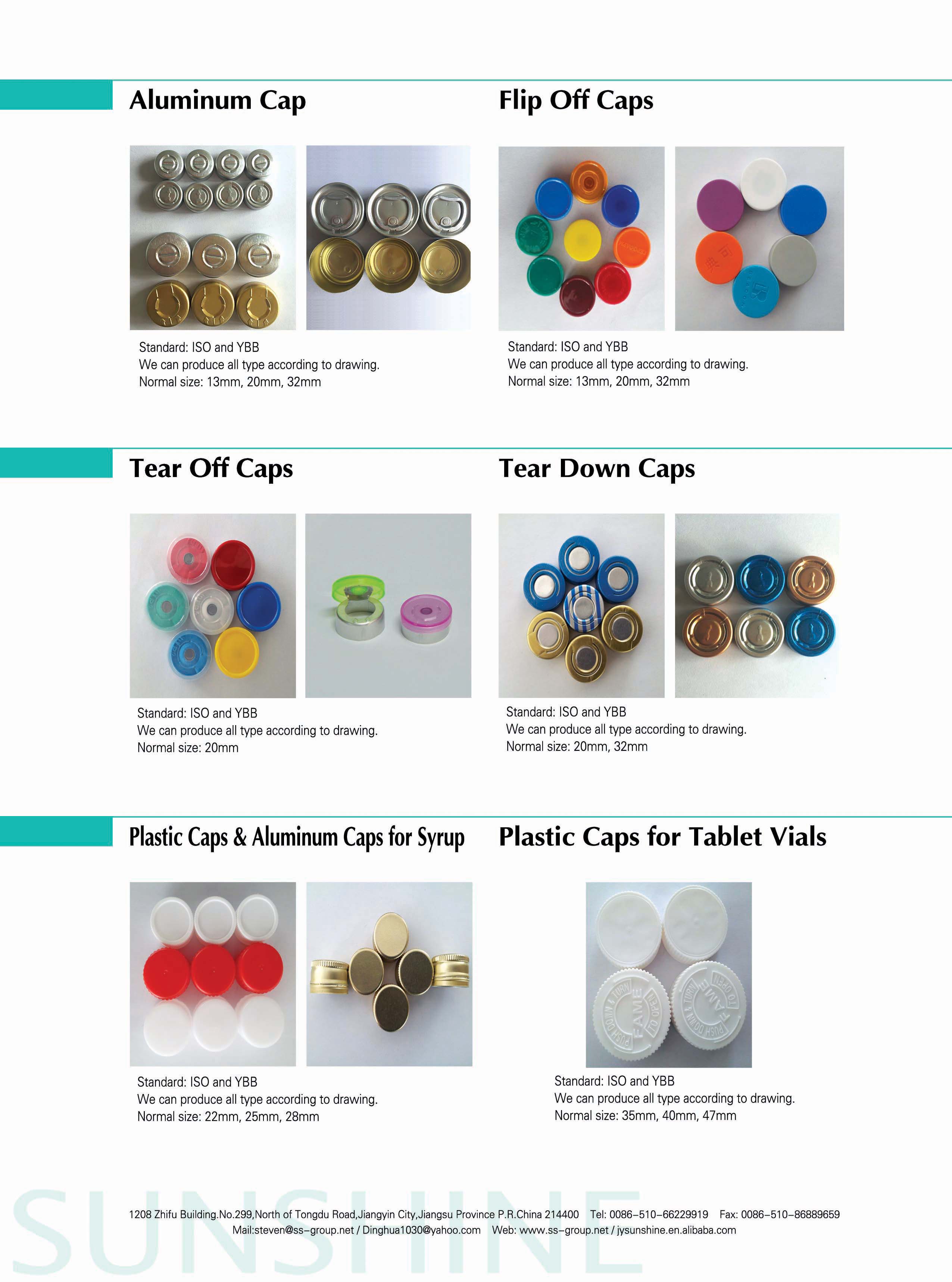 aluminium caps and aluminium plastic caps | CPHI Online