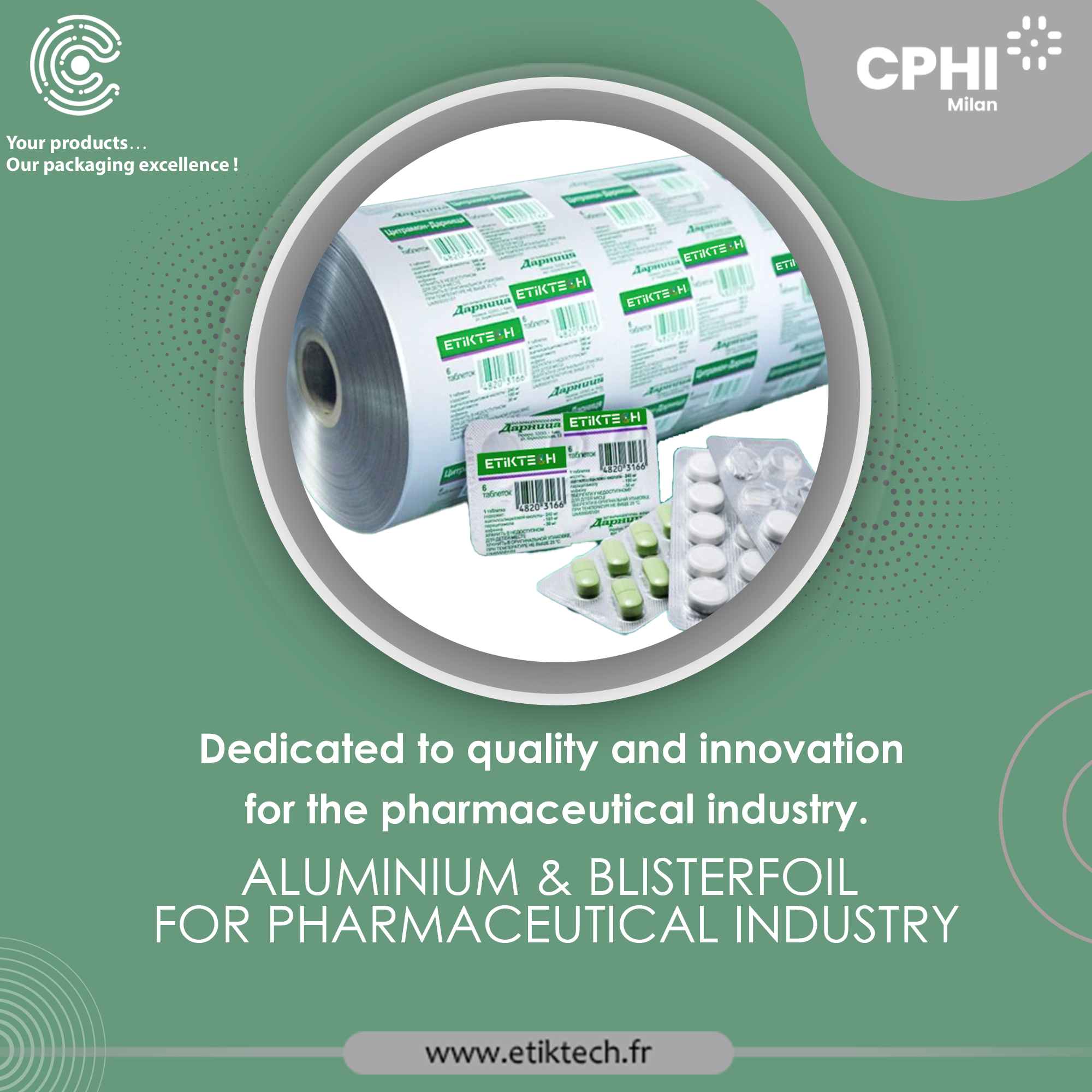 ALUMINUM - COLD FORM | Etiktech | CPHI Online