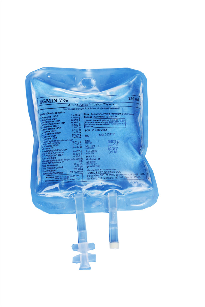 Amino Acids Infusion | Igenius Life Science LLP | CPHI Online