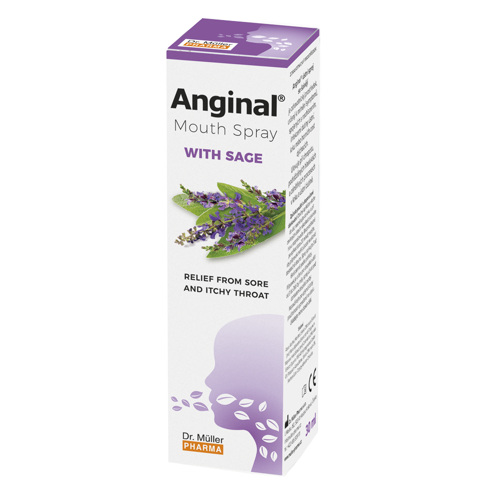 Anginal® Mouth Spray with Sage, 30 ml | CPHI Online