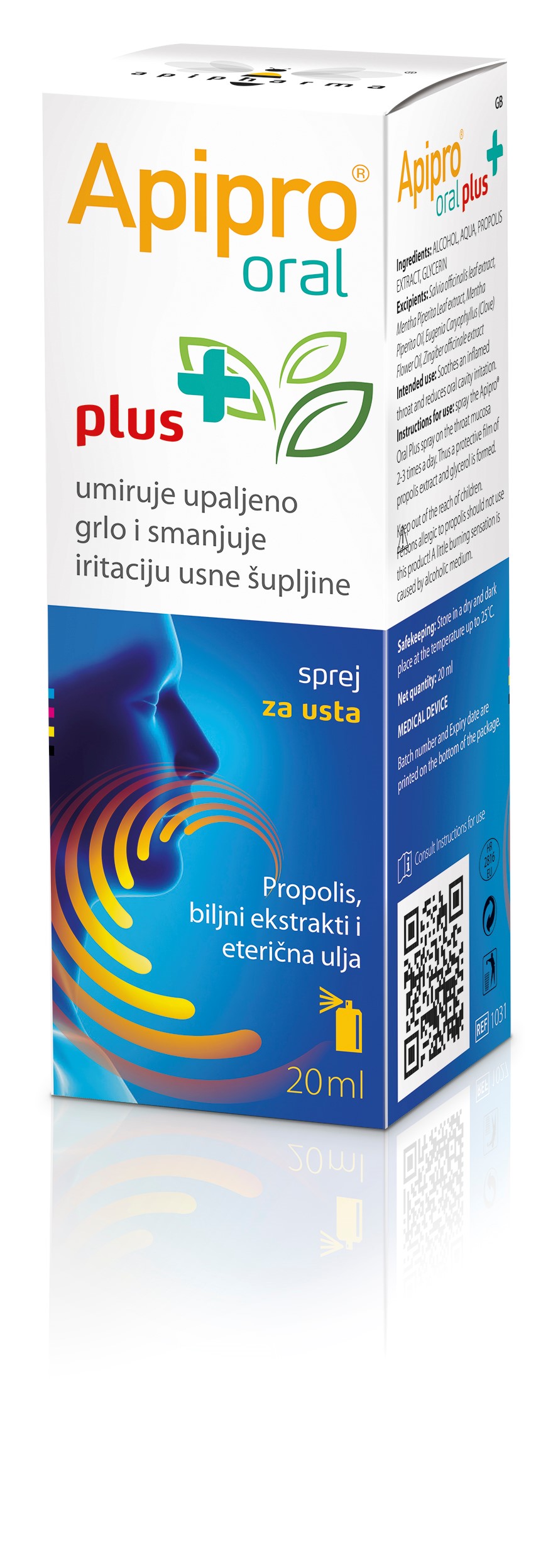 Apipro oral plus spray for mouth | APIPHARMA d.o.o. | CPHI Online