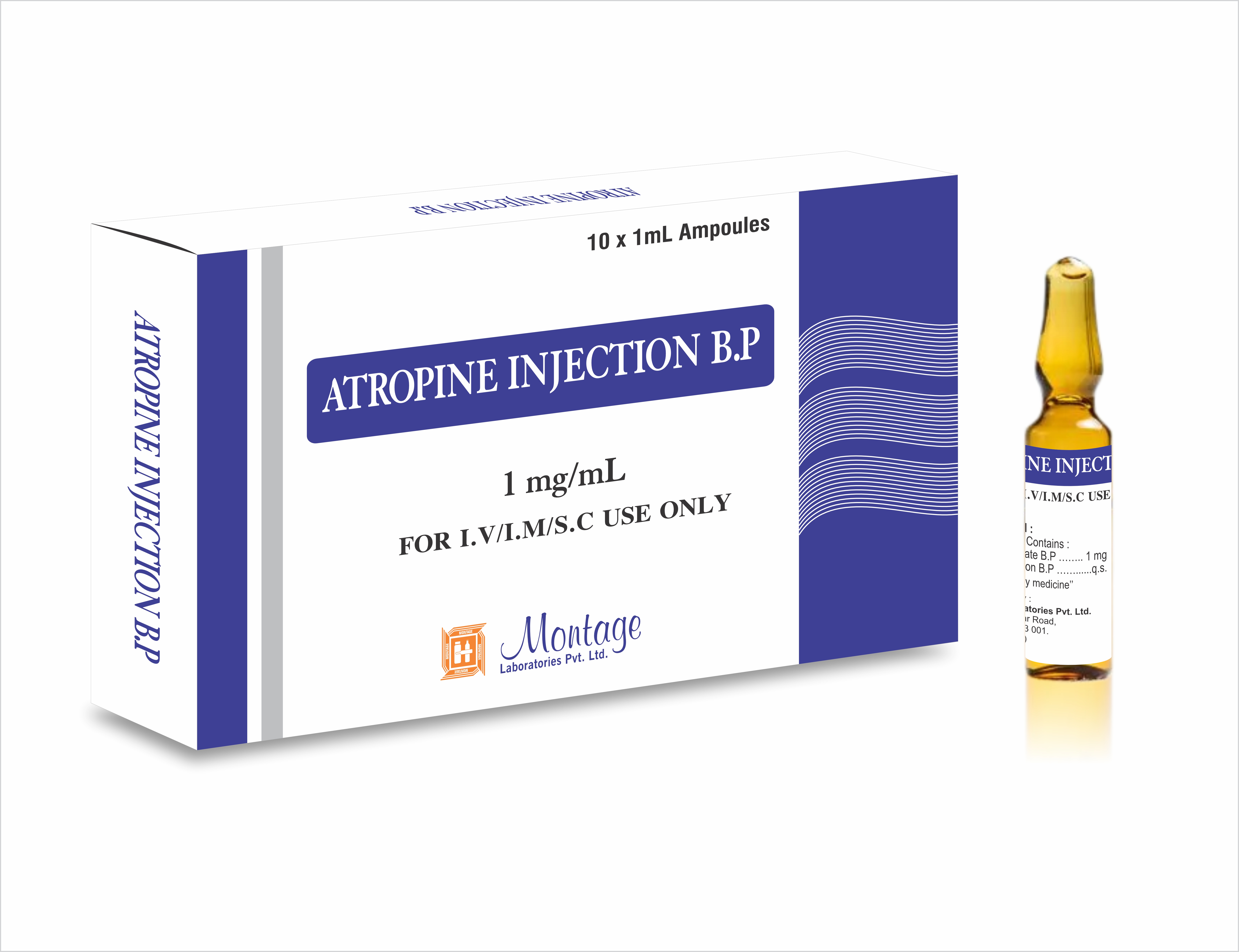 Atropine Injection | Montage Laboratories Private Limited | CPHI Online