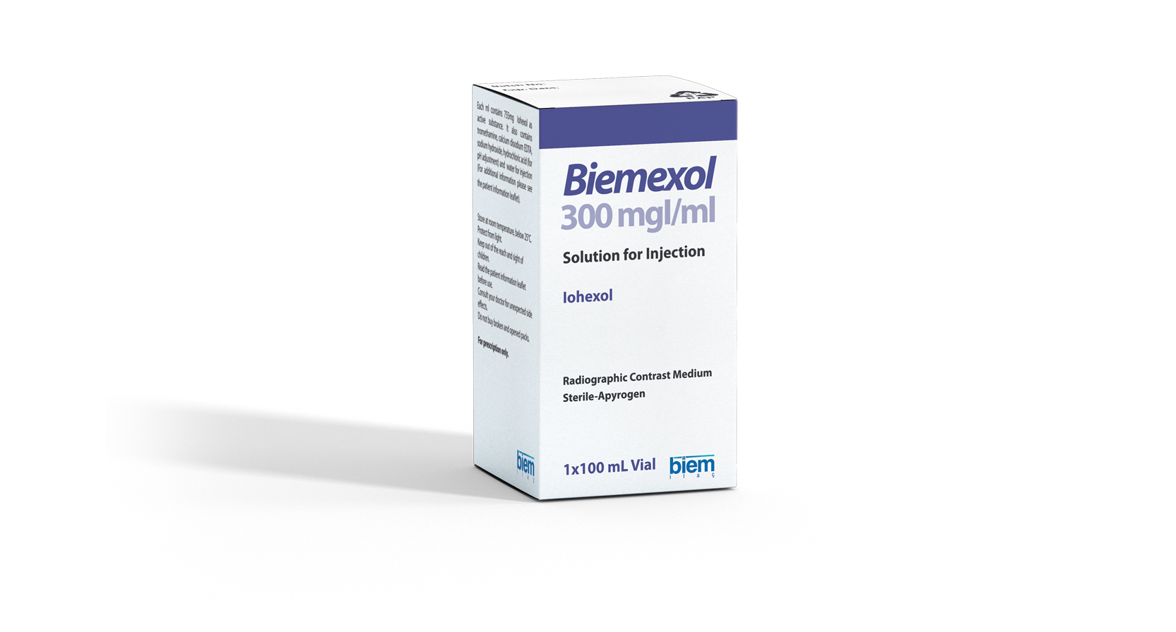 Biemexol 350 mg - 300 mg (Iohexol) | CPHI Online