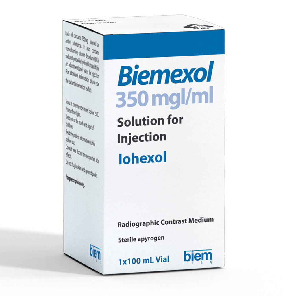 Biemexol 350 mg - 300 mg (Iohexol) | CPHI Online