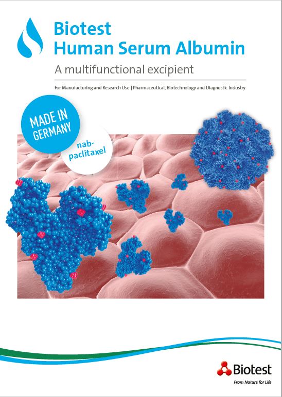 Biotest Human Serum Albumin | BioTest | CPHI Online