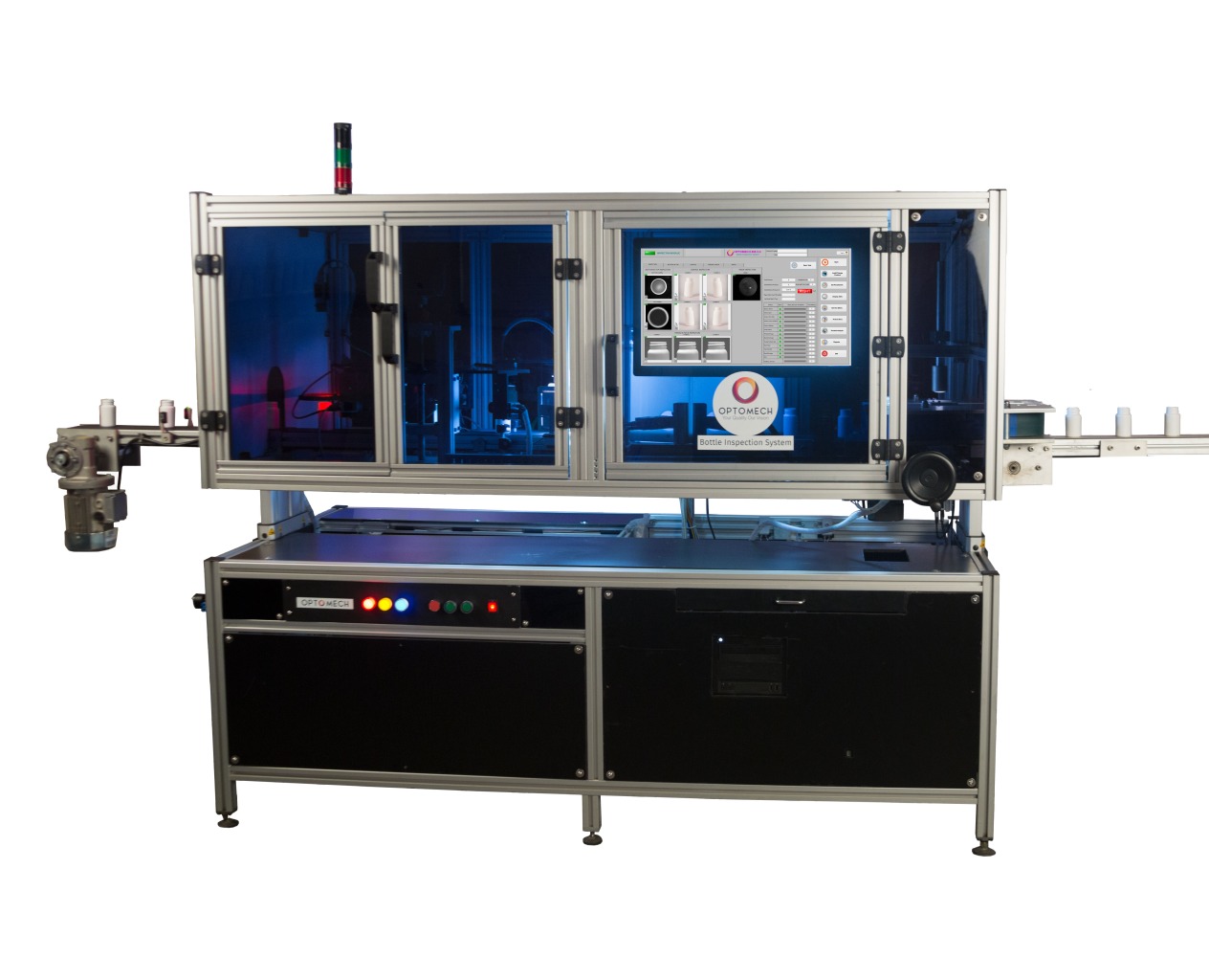 Bottle Inspection System | Optomech Engineers Pvt. Ltd. | CPHI Online