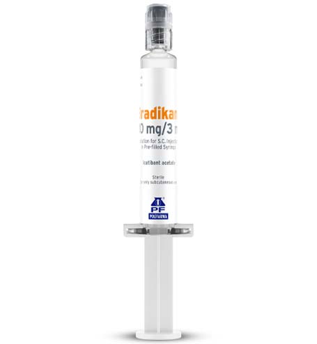 BRADIKANT 30 MG/3 ML SOLUTION FOR S.C. INJECTION IN PRE-FILLED SYRINGE ...