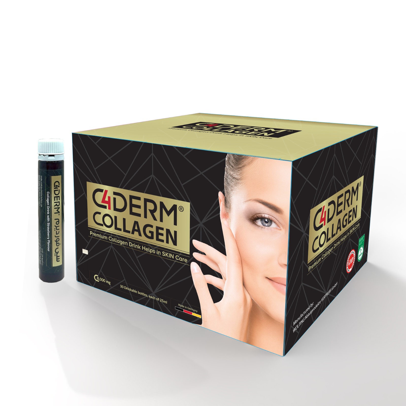 C4DERM collagen Drink | Wolting Naturprodukte Vertriebs GmbH | CPHI Online