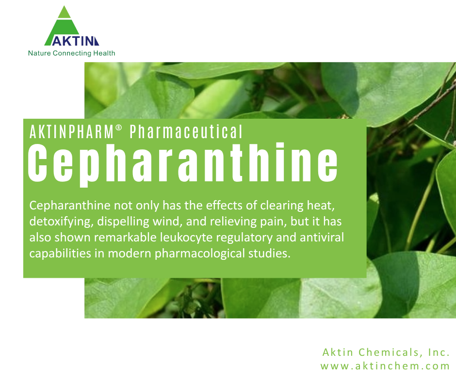 Cepharanthine | Aktin Chemicals, Inc | CPHI Online