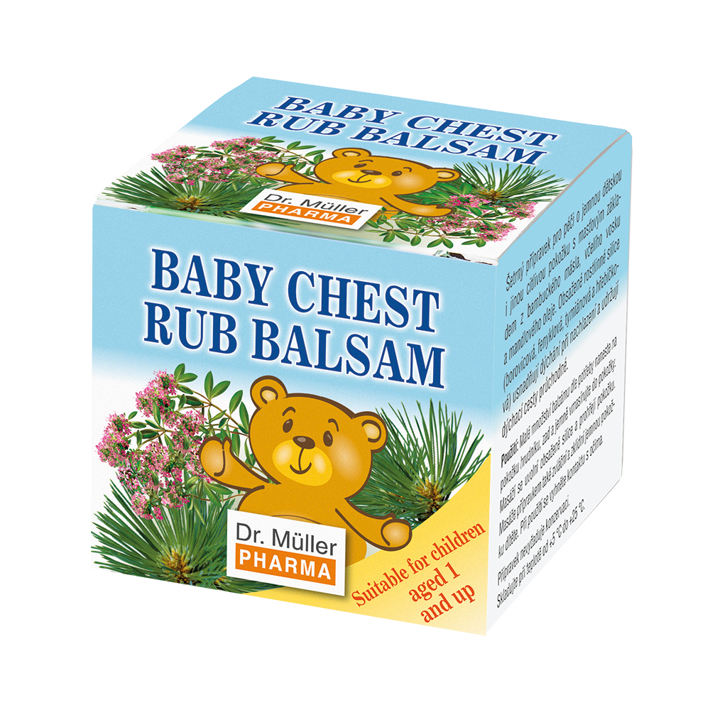 Chest rub balsam for Kids, 50 ml | Dr. Müller Pharma s. r. o. | CPHI Online