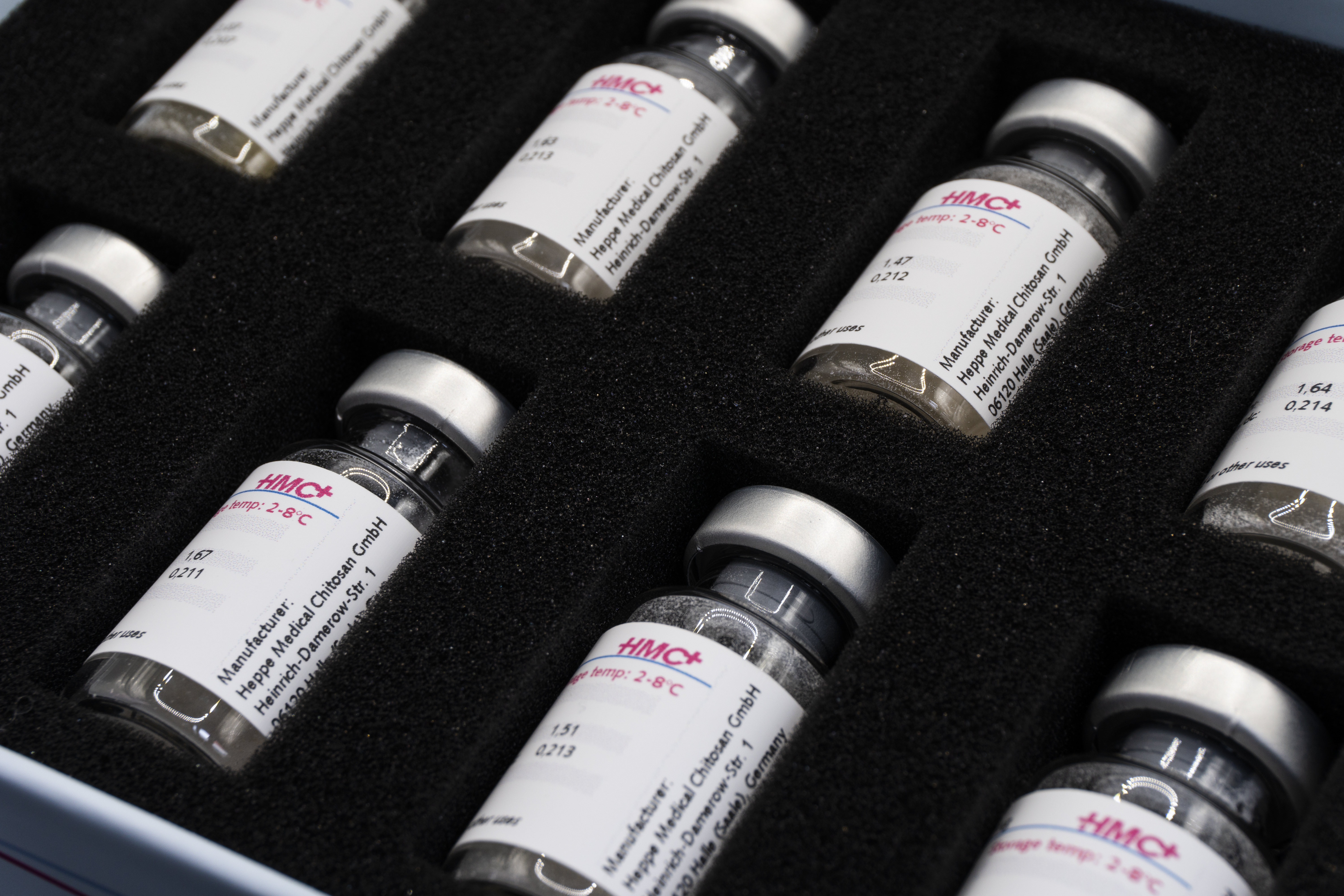 Chitosan Mw-Standards | Heppe Medical Chitosan GmbH | CPHI Online
