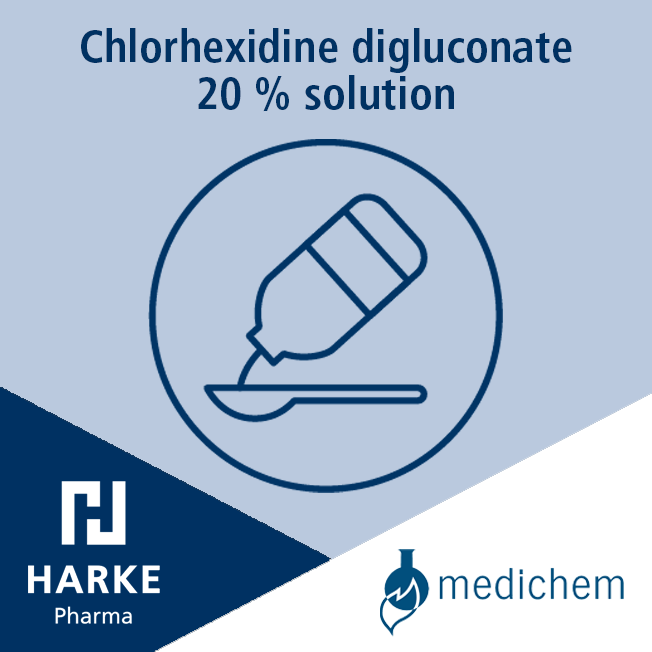 Chlorhexidine digluconate 20% solution | HARKE Pharma GmbH | CPHI Online